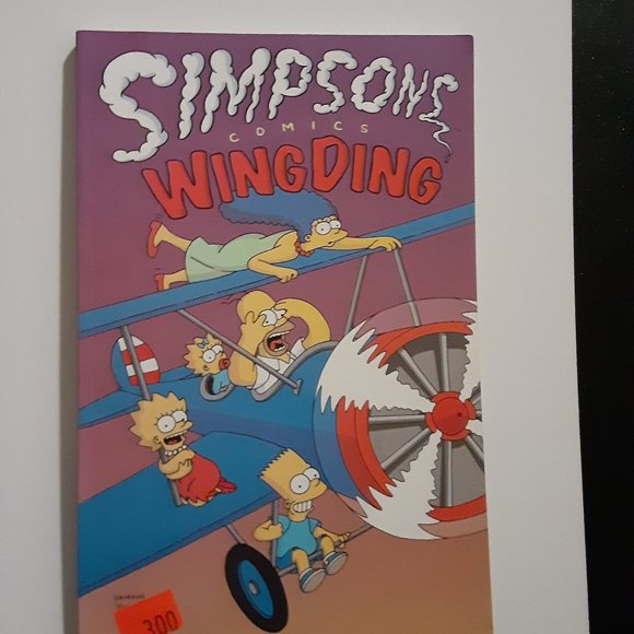 Marvel | Accessories | Simpsons Comics Wingding By Matt Groening Bongo ...